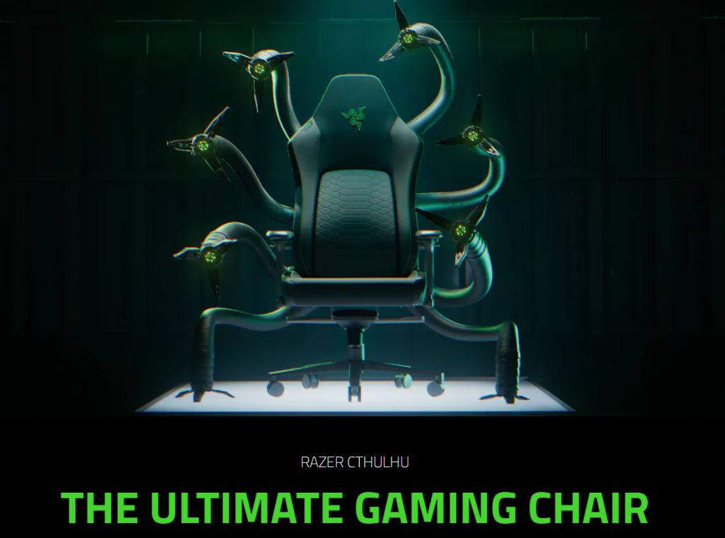 Razer's April Fools Prank is a Doctor Octopus-like Gaming Chair, the ...