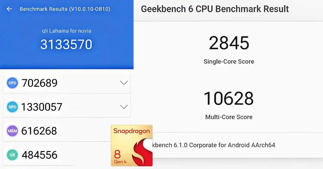 Both Snapdragon 8 Gen 4 and Dimensity 9400 scored higher than Apple A18 Pro in Geekbench multi ...
