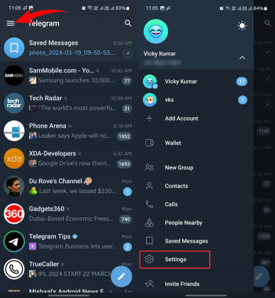 How to Hide Online Status and Last Seen on Telegram - Gizmochina