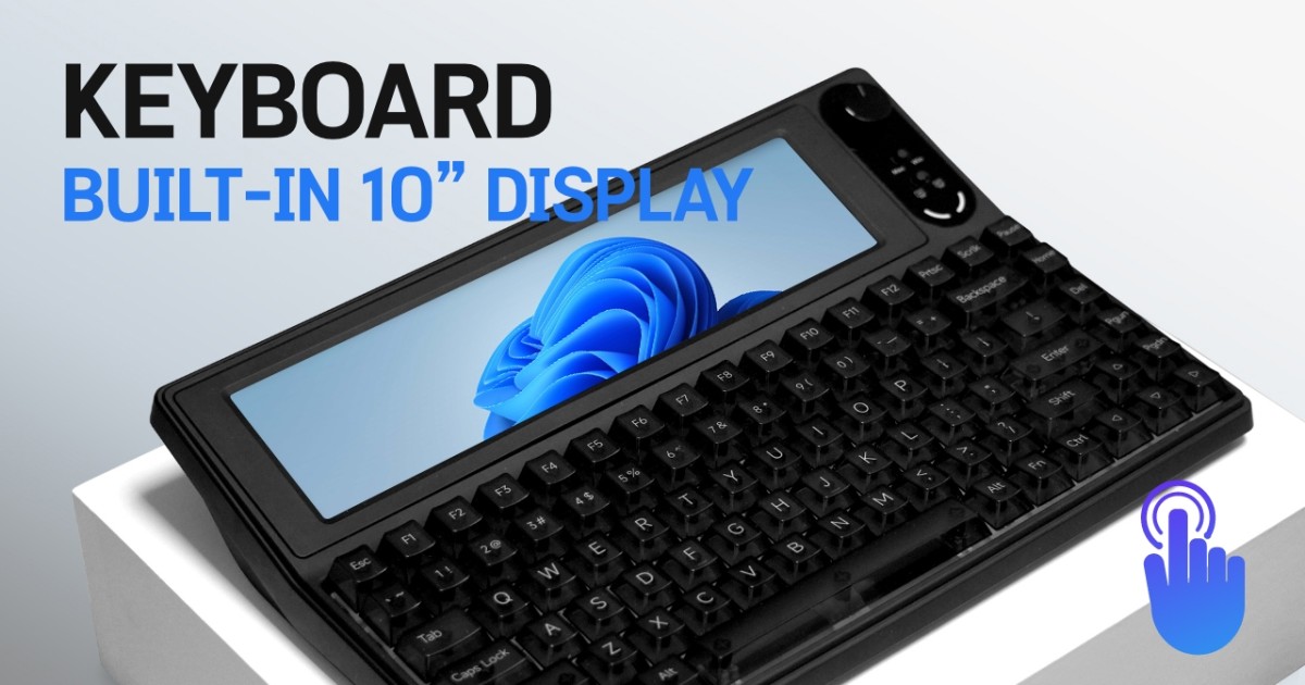 Valmond unveils a retro-looking mechanical keyboard with a 10.1 ...