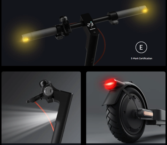 Xiaomi Electric Scooter 4 Pro (2nd Gen) with a 1,000W peak power and ...