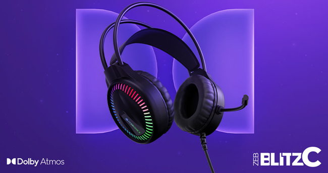 Zebronics Zeb-Havoc and Zeb-Blitz C gaming headsets with Dolby Atmos ...
