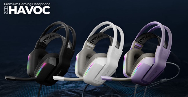 Zebronics Zeb-Havoc and Zeb-Blitz C gaming headsets with Dolby Atmos ...