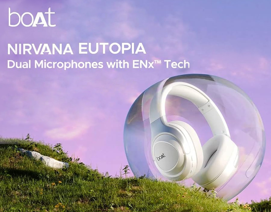 Boat Nirvana Eutopia headphones with spatial audio & 3D head tracking launched for Rs 3,999 ($48 ...