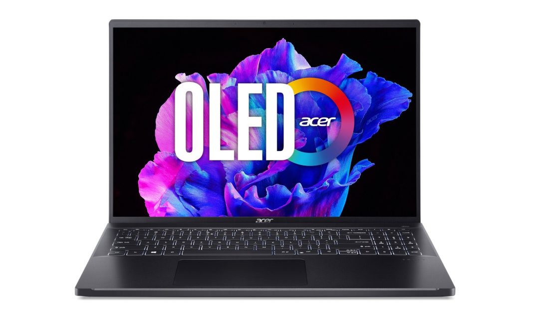 Acer Swift Go 16 Pro Black Edition laptop with 3.2K OLED display, 13th ...