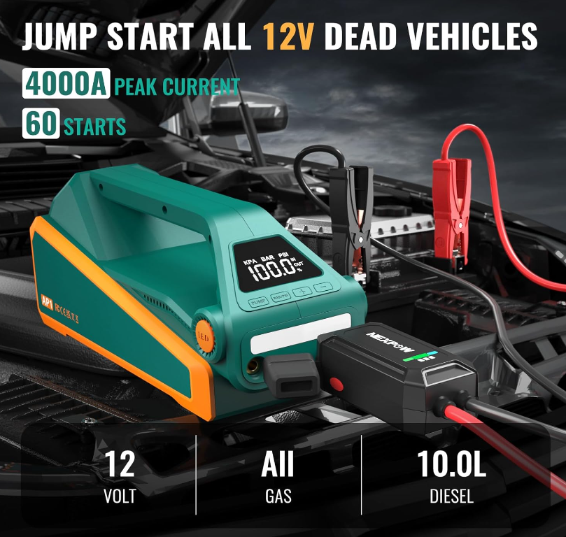 NEXPOW AP1 Jump Starter: Incredible Features and Unbeatable Deal - Just ...