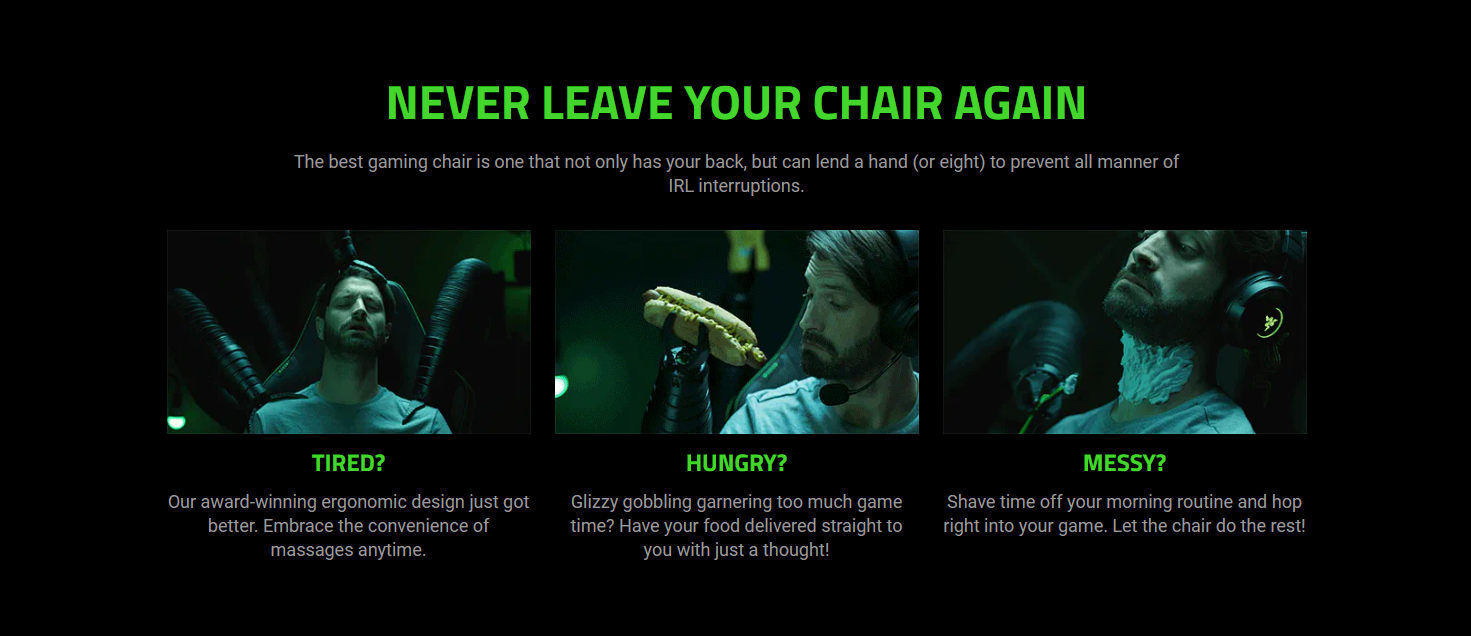 Razer's April Fools Prank is a Doctor Octopus-like Gaming Chair, the ...