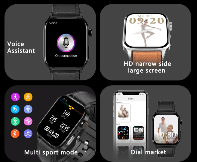 Lemtofit Lem 3 smartwatch with ECG certification, Glucose monitor ...