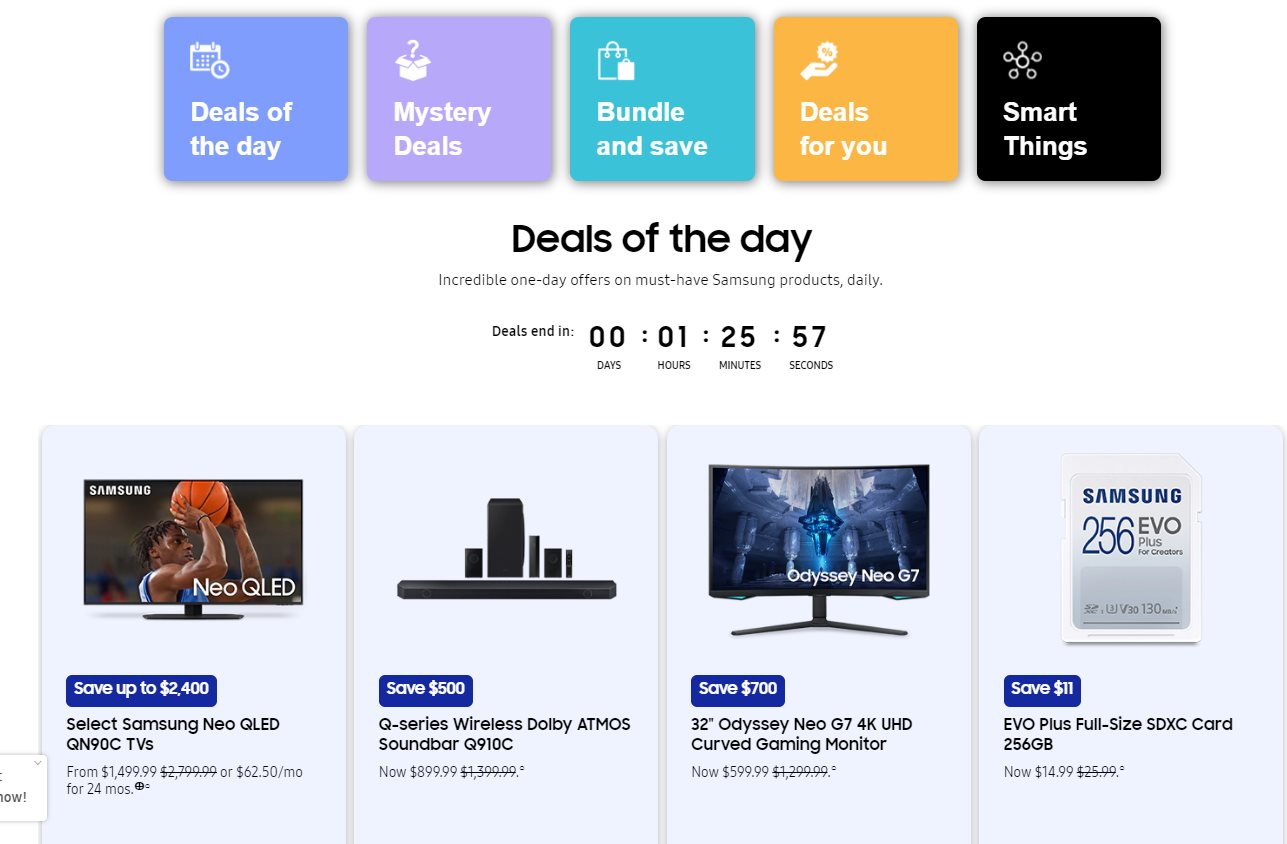 Spring Sale deals on Samsung Smart OLED TVs worth your gaze - Gizmochina