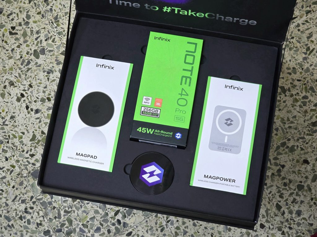 Infinix Note 40 Pro 5G series: 100W charging, MagPad, MagPower charging ...