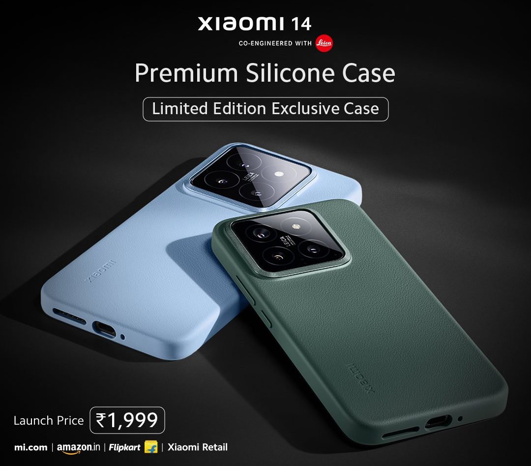 Xiaomi 14 gets new Limited Edition Premium Silicone Cases in India ...