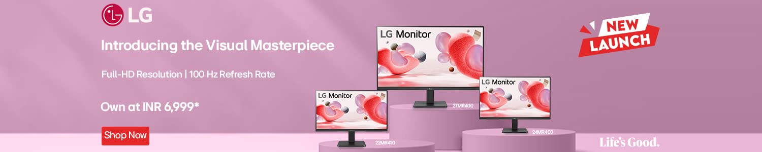 LG debuts affordable 100Hz FHD monitors in India starting at just Rs ...
