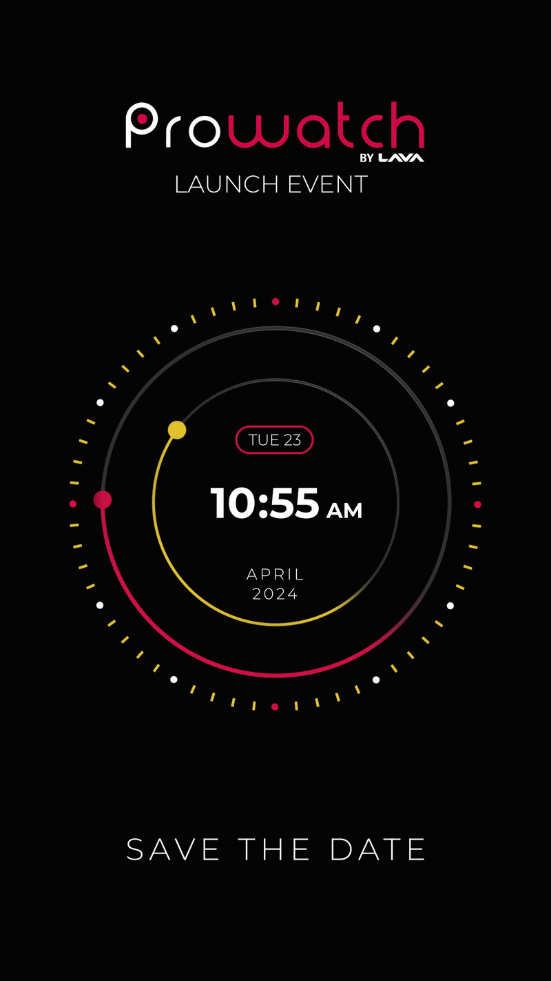 Lava ProWatch Launch: Brand's first-ever smartwatch drops in 2 weeks! - Gizmochina