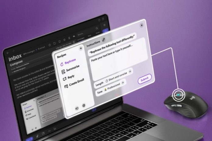 Logitech Signature AI Edition M750 Mouse With Dedicated AI Key, AI ...