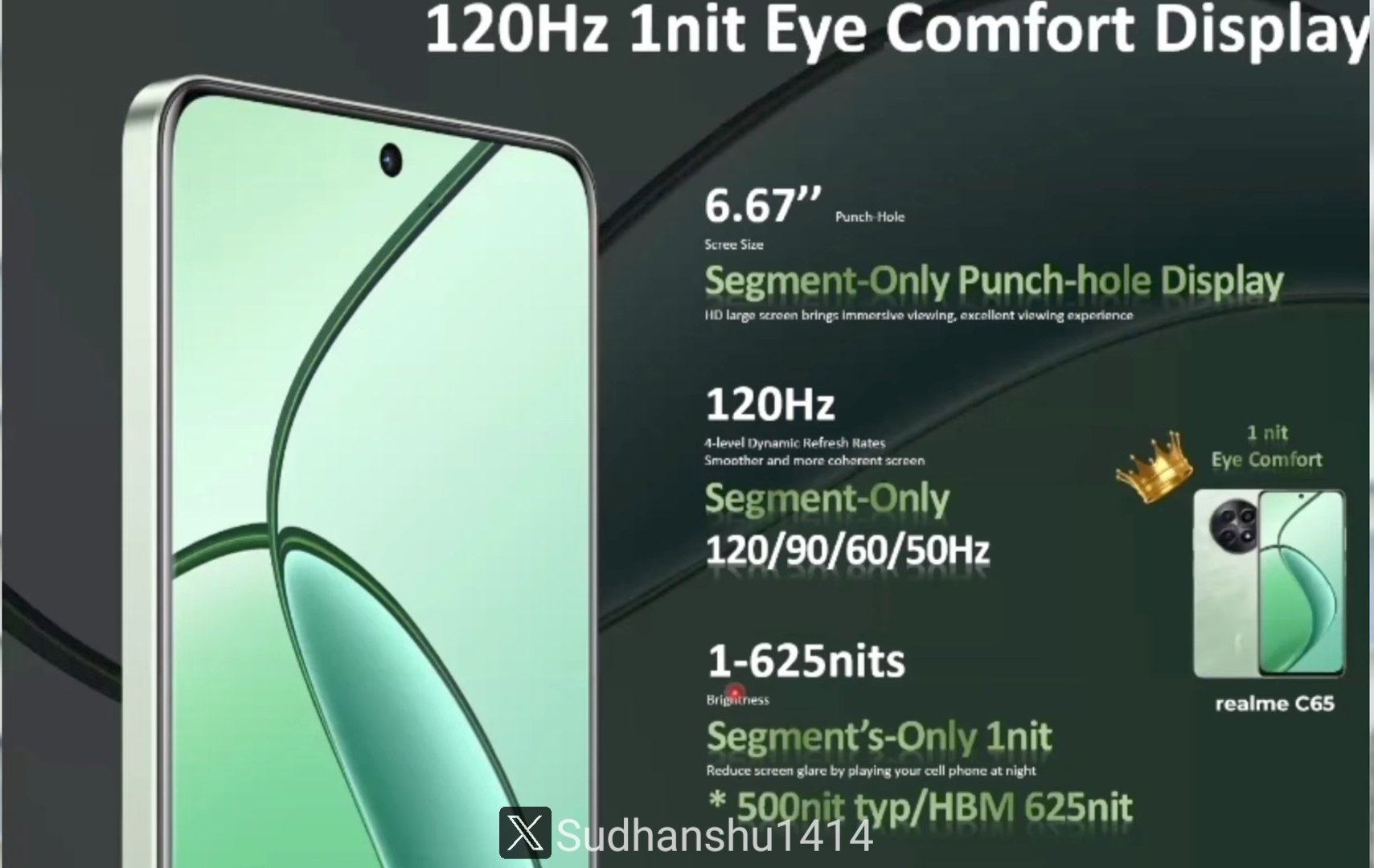 Realme C65 5G's full specifications and promo materials leaked - Gizmochina