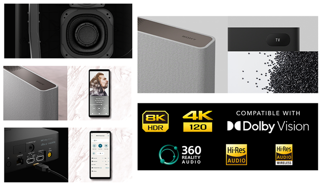 Sony Bravia Theatre Quad home theater system with 504W output, IMAX ...