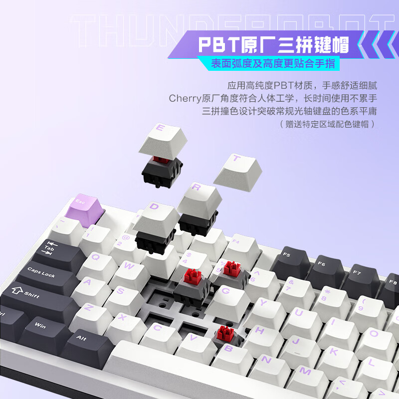 ThundeRobot launches T96 wired mechanical keyboard: Offers Kailh ...