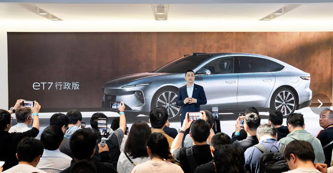 Nio ET7 2024 model launched, showcasing up to 180 upgrades - Gizmochina