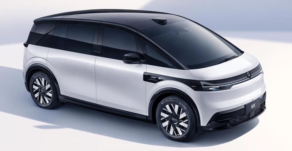 Zeekr Mix EV based on the new Zeekr SEA-M architecture unveiled at Beijing Auto Show - Gizmochina