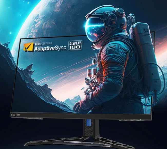Lenovo Legion R27qe-30 gaming monitor with 2K 180Hz IPS display ...