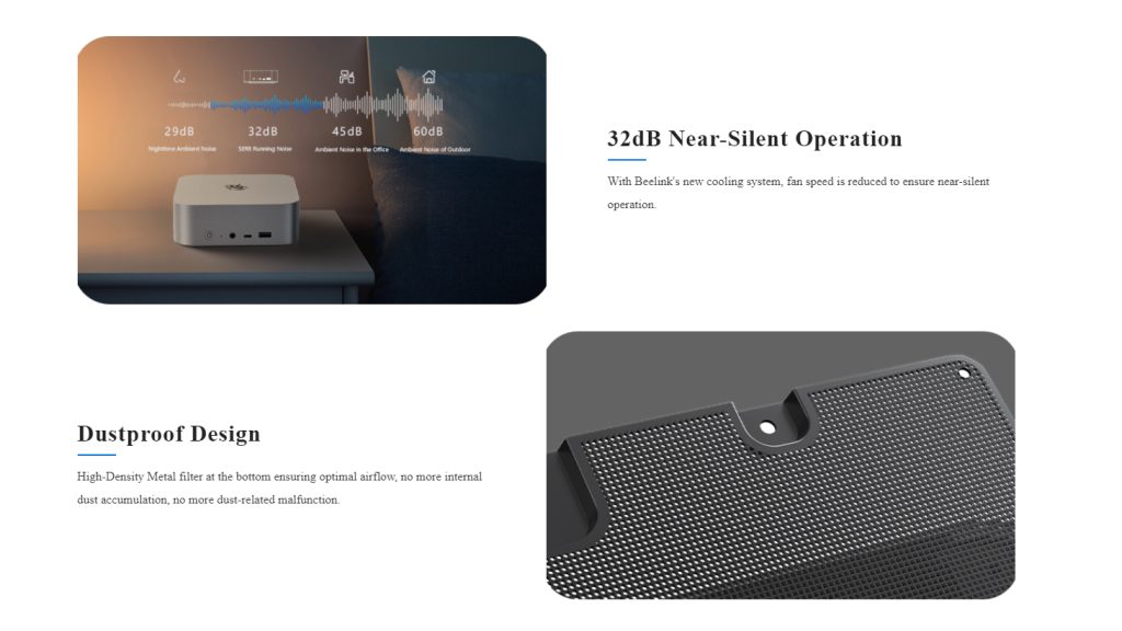 Beelink SER8 mini PC with AMD Ryzen 7 8845HS and eGPU support launched ...