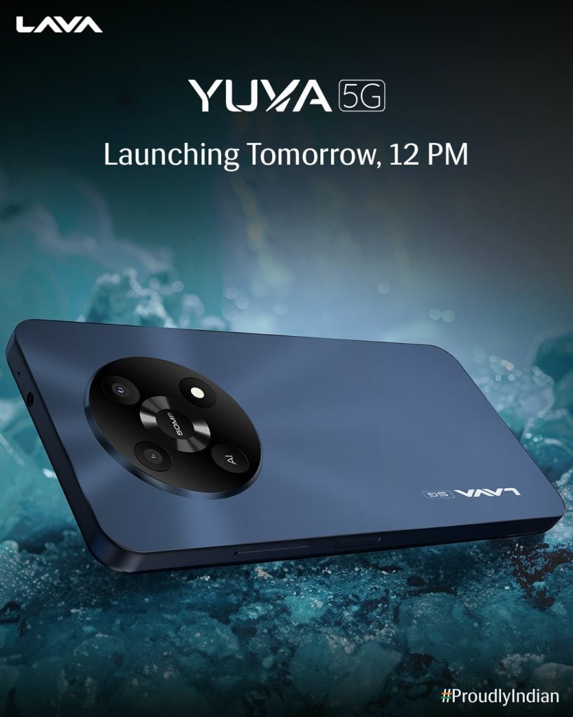 Lava Yuva 5G with UNISOC T750 SoC, 50MP camera & glass back launching ...
