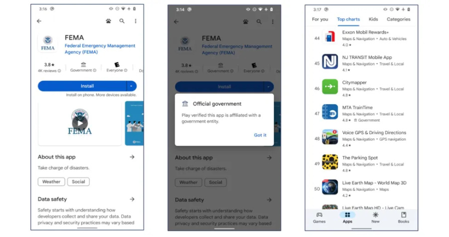 There’s now a new way to verify Government apps on Google Play Store
