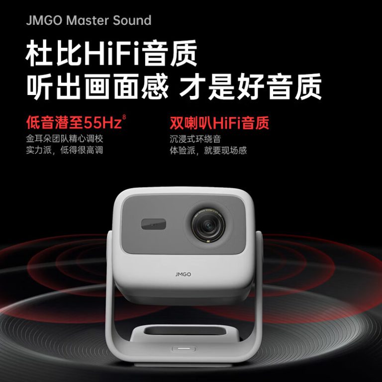 Jmgo launches N1S projector boasting 4K resolution, 127° adjustable design, Dolby HiFi sound ...