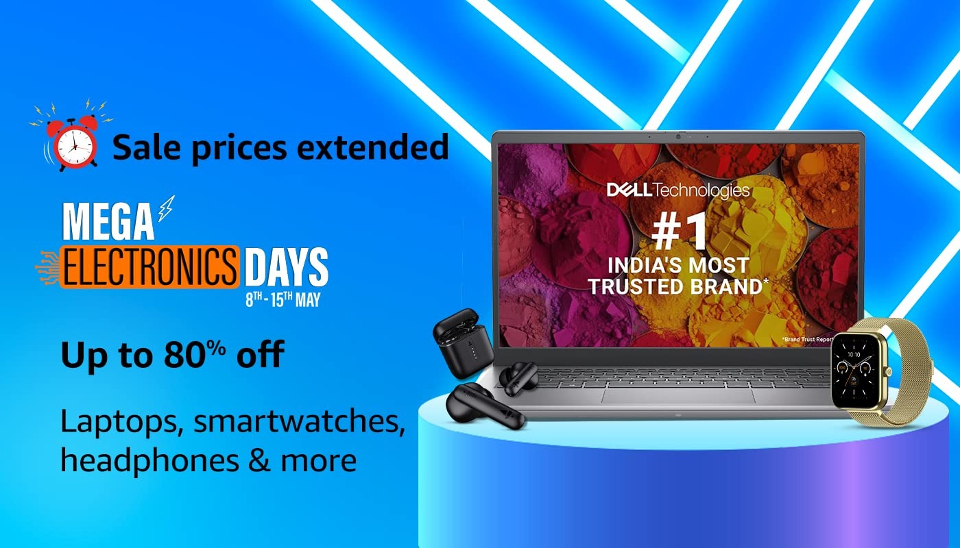 Save Maximum on Smartphones, Laptops, and Tablets at Amazon Mega Electronic Days - Gizmochina