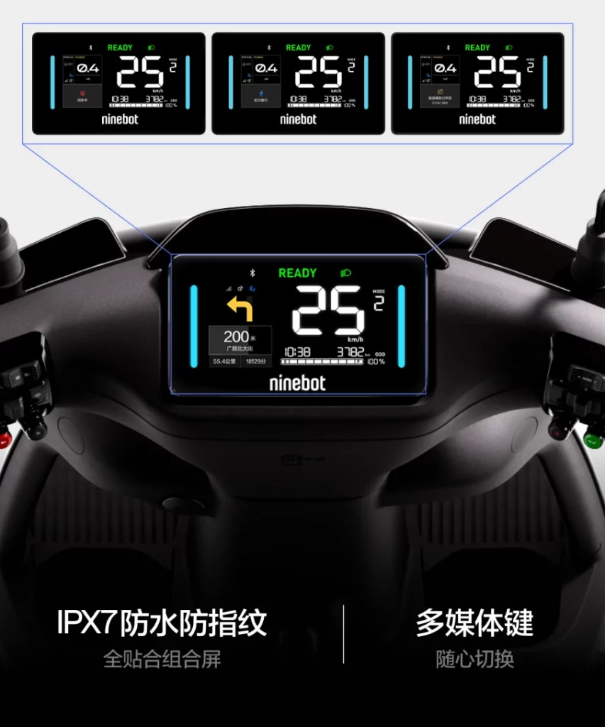 Ninebot C85c and C80c electric motorcycles unveiled with impressive ...