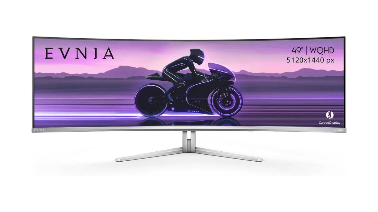 Philips launches new 49-inch QD-OLED 240Hz curved gaming monitor for ...