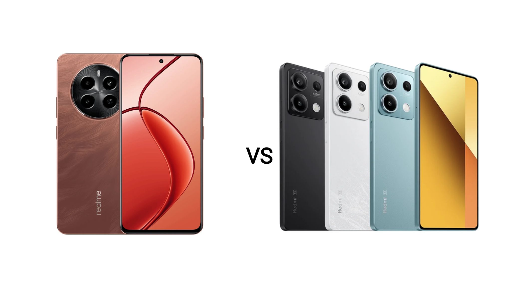 Specs Comparison: Realme P1 vs Redmi Note 13 - Gizmochina