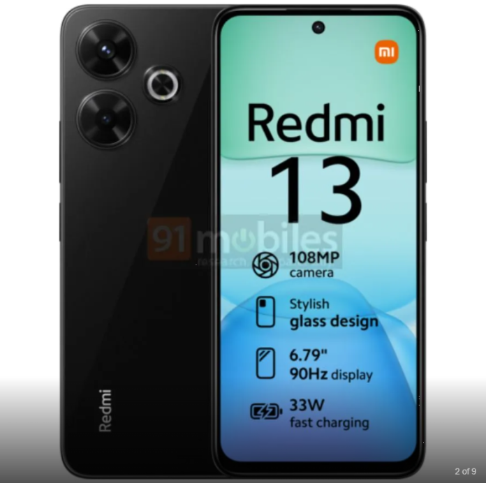 Redmi 13 4G design, price, and key details leaked - Gizmochina