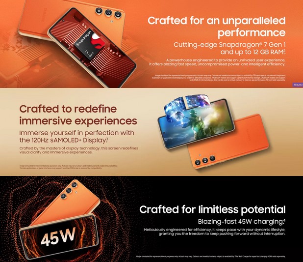 Samsung Galaxy F55 on Flipkart: Key specs revealed ahead of May 17 ...