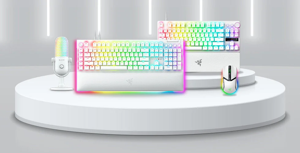 Razer just Released a Beautiful White Collection of Gaming Peripherals ...