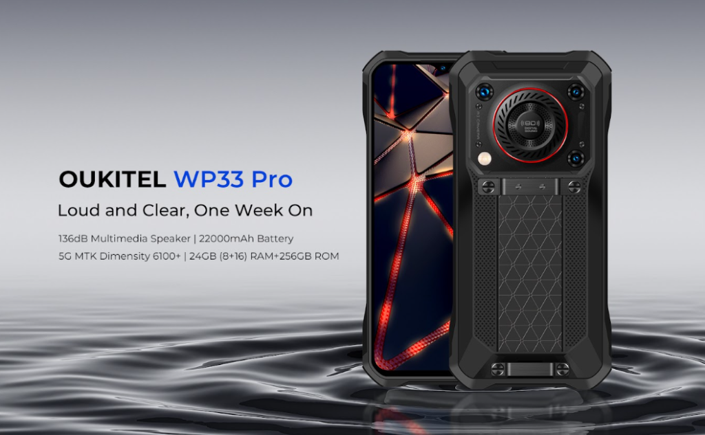 OUKITEL offers exclusive discounts on its rugged duo: WP33 Pro Phone ...