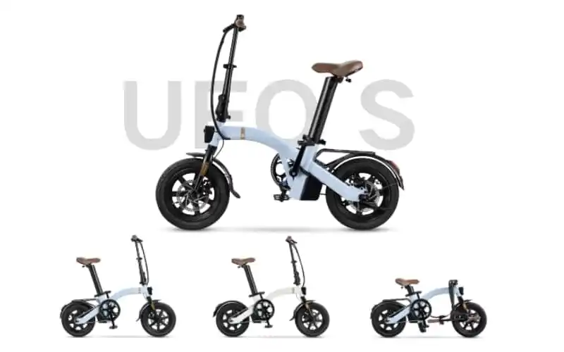 Yadea unveils UFO S mini-folding e-bike at China Cycle 2024 - Gizmochina