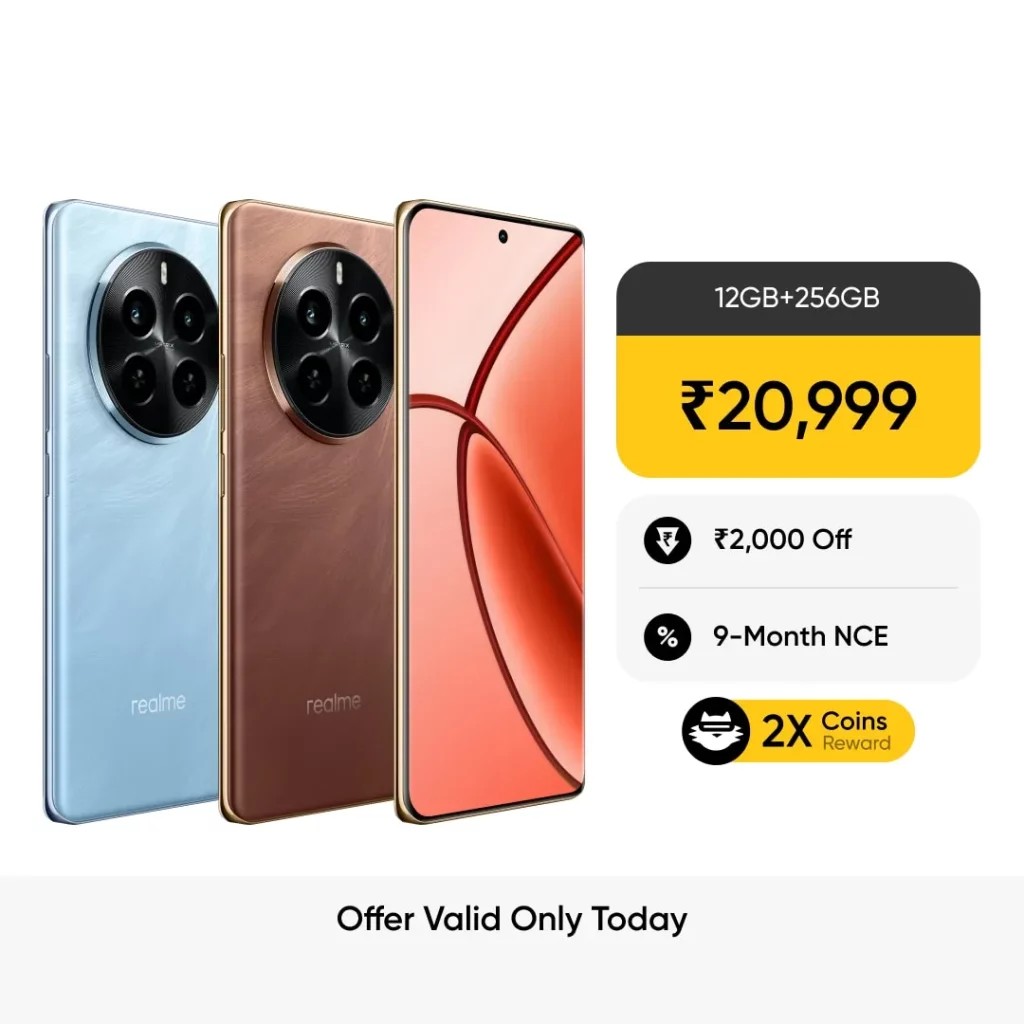 Realme P1 Pro 5G 12GB + 256GB model goes on sale in India for Rs 20,999 ...
