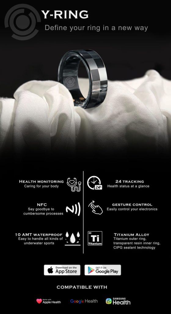 RTECH Y-RING with Titanium body, NFC & Gesture control launched ...
