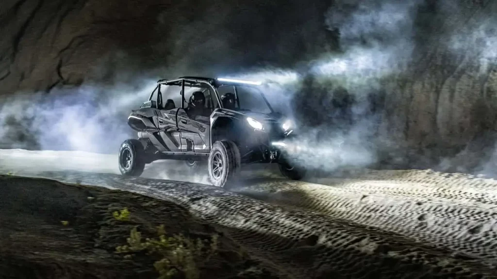 Kawasaki's Teryx KRX Blackout Edition UTV is the Perfect Night Riding ...