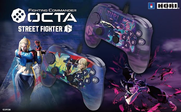 Street Fighter 6-themed Hori Fighting Commander OCTA gamepads with Juri ...