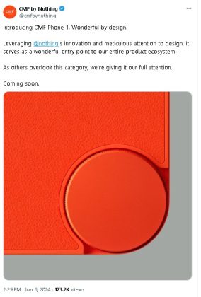 CMF Phone 1 With Orange Leather Back Panel, Smart Dial Confirmed To ...
