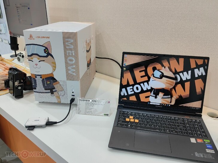 Colorful Colorfire MEOW gaming laptop with Ryzen 7 SoC unveiled for the ...