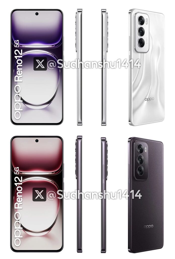 Oppo Reno 12 Series (Global) Full Spec-sheet leaks revealing many ...