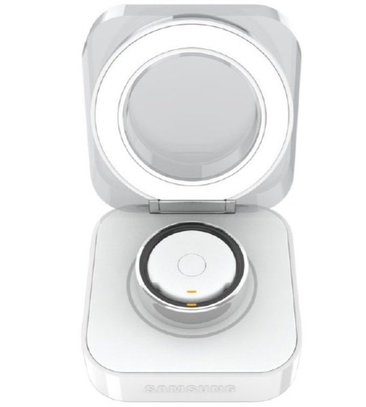 Galaxy Ring charging case features a different design compared to ...