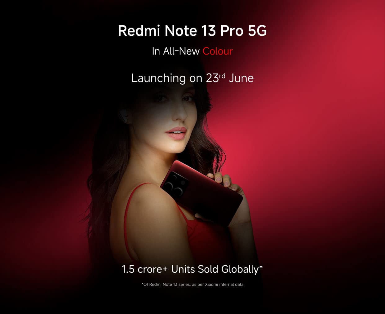 [UPDATE] Redmi Note 13 Pro 5G Red Color Option launching today in India ...