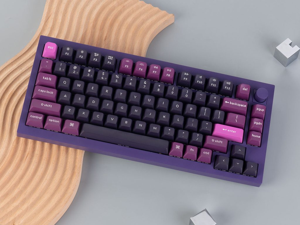 Keychron launches new purple edition of the feature-packed Q1 Max mechanical keyboard - Gizmochina
