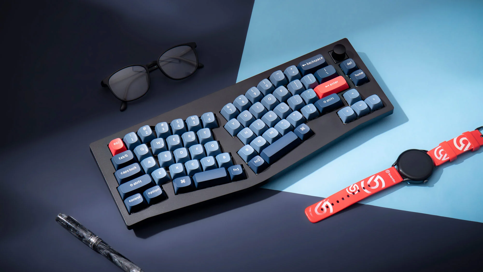 Keychron V8 Max mechanical keyboard with Gasket & hot-swappable ...