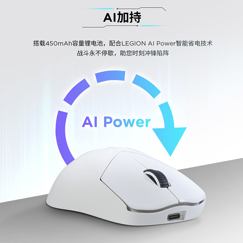 Lenovo Legion M6X Pro gaming mouse with triple connectivity, PixArt PAW3395 goes on sale for $21 ...