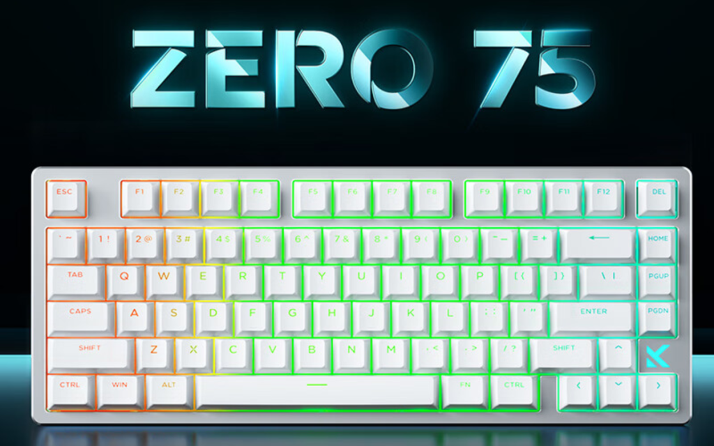 Mchose launches Zero 75 magnetic axis keyboard with true 8K polling rate, 0.2ms low latency ...
